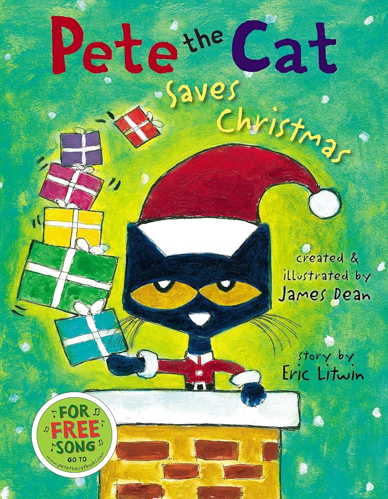 Pete the Cat Saves Christmas: A Christmas Holiday Book for Kids – The ...
