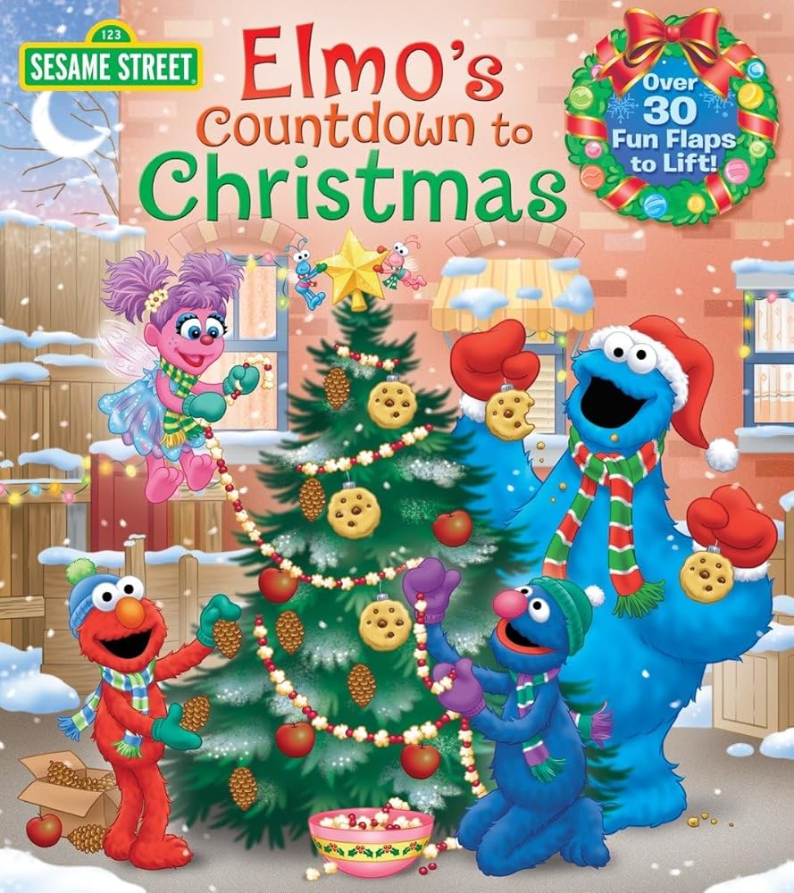 Elmo's Countdown to Christmas (Sesame Street) (Lift-the-Flap) – The ...