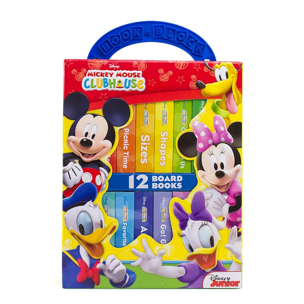 Disney Junior Mickey Mouse Clubhouse - My First Library Board Book Blo ...